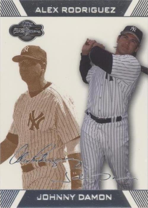 2007 Topps Co-Signers - Alex Rodriguez, Johnny Damon #93 Bronze /275 ...