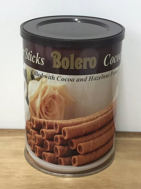 Bolero Cocoa Wafer Sticks 400g Coffee Ice Cream Snack for sale online ...