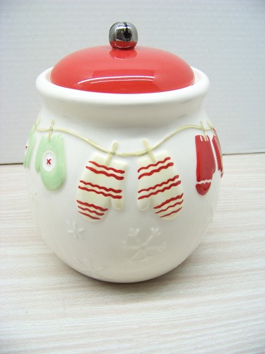 Hallmark Cookie Jar - Christmas Mittens | eBay