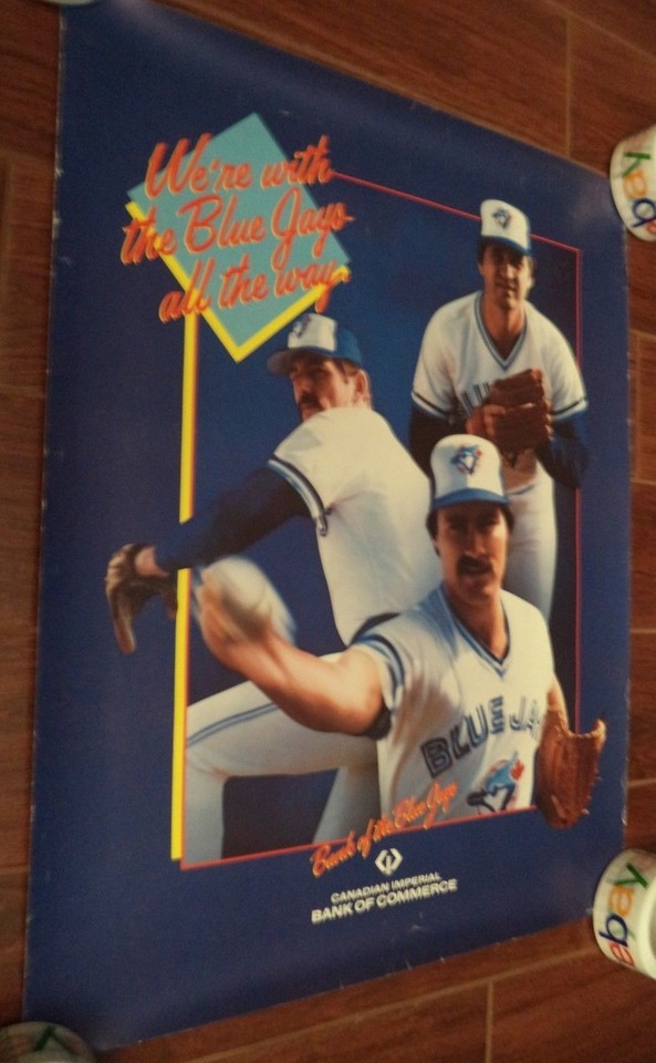 1985 Toronto Blue Jays Dave Stieb Doyle Alexander Gary Lavelle CIBC ...
