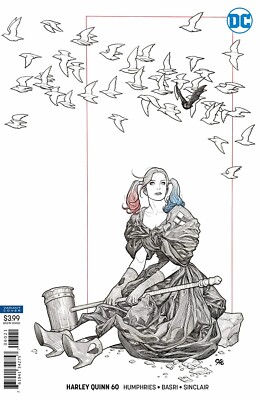 Harley Quinn # 60 Frank Cho Variant Cover DC Comic First Print NEW 2019 ...