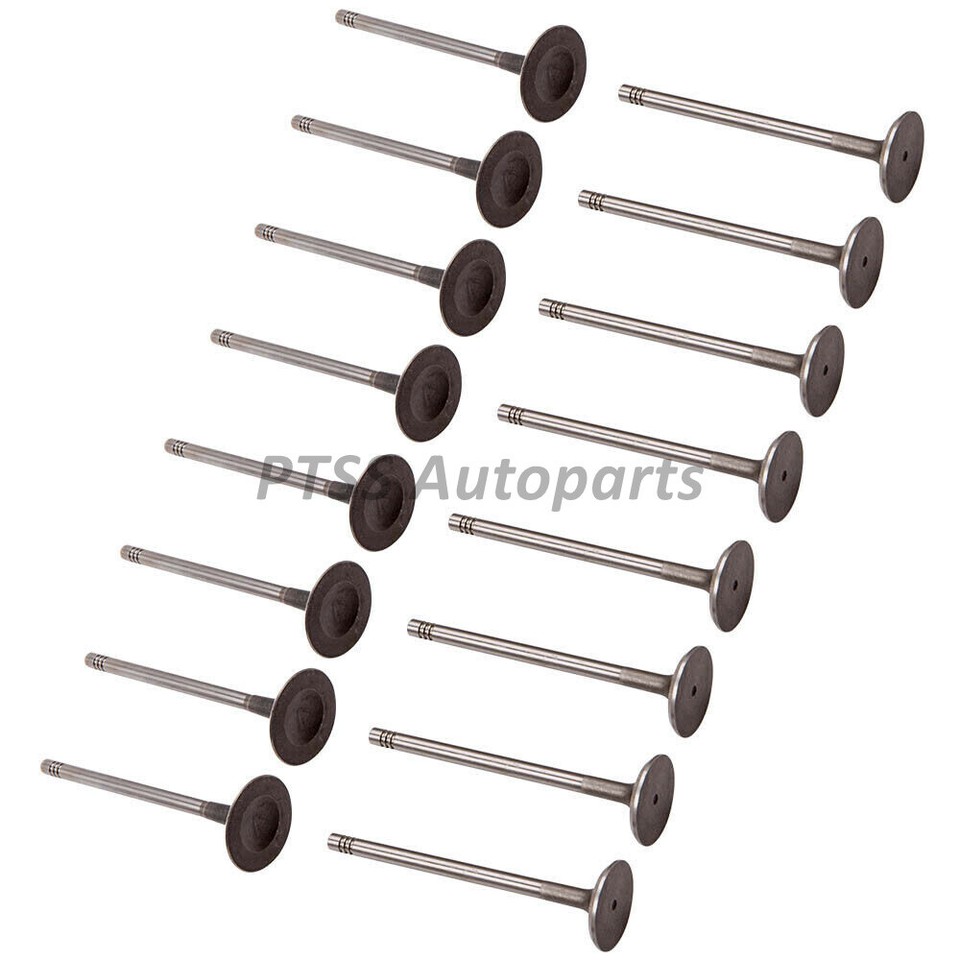 16 x MAHLE OEM Engine Intake & Exhaust Valves Set 6mm For Audi A4 A5 VW ...