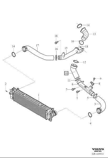 Volvo 31439780 Intercooler. CHARGE AIR for sale online | eBay