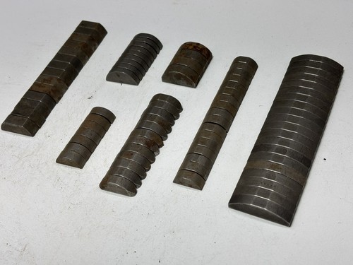 NOS lot of 83 Rare Restoration Hardware Woodruff Keys Machine Keyway ...