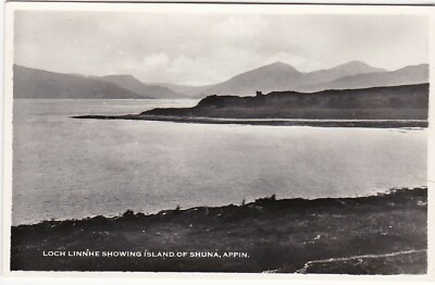 Loch Linnhe Showing Island Of Shuna, APPIN, Argyllshire RP | eBay UK