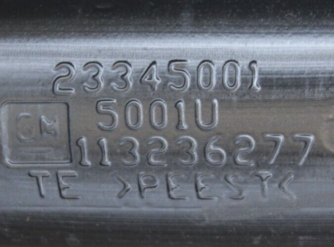 2016-2024 Chevrolet Malibu Air Tube Cooler Outlet 23345001 Replaced By ...