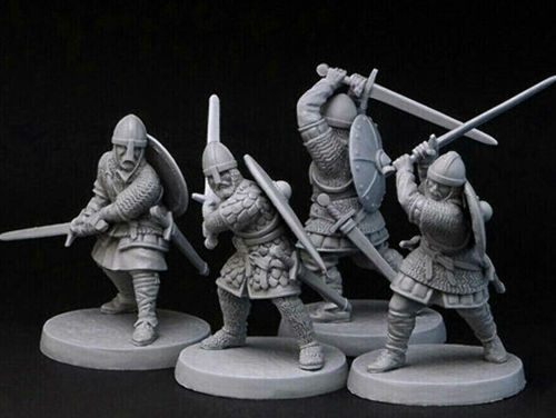 28mm Norman Knights miniatures by Brother Vinni | eBay