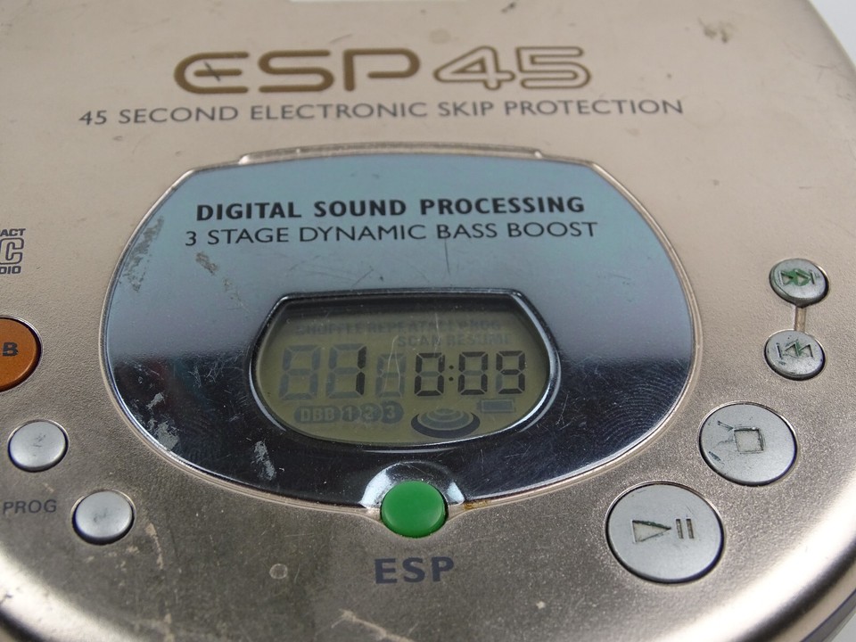 Vintage Philips-Magnavox ESP-45 Portable CD Player 1998 Tested | eBay