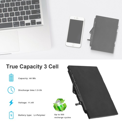 Laptop Battery for HP EliteBook 725 G3 G4 820 G3 SN03XL HSTNN-DB6V 44Wh ...