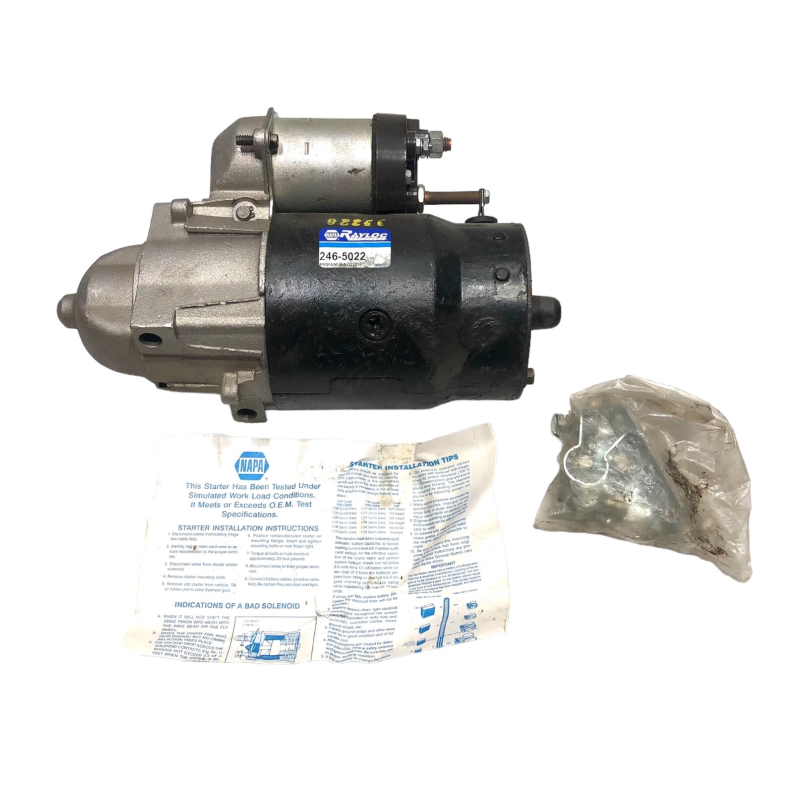 NAPA Power Premium Plus Reman Starter 246 5022 for sale online | eBay