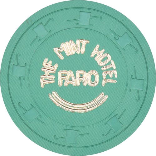 Mint Casino Las Vegas Nevada Faro Green Chip 1960s | eBay