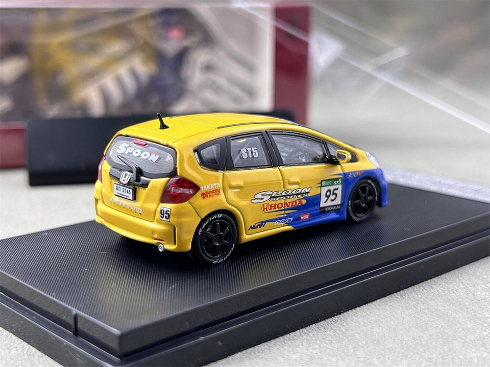 SW 1/64 Scale Honda Fit GE8 RS Spoon Diecast Car Model Toy Gift NIB | eBay
