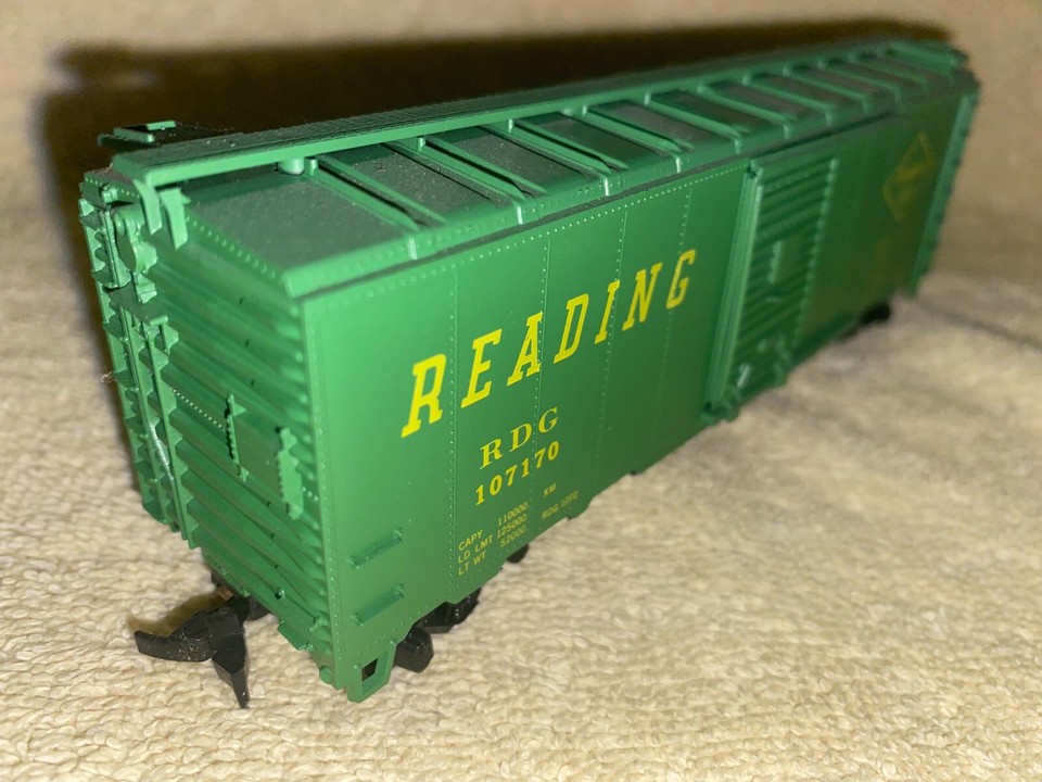 RDG Reading 40` Boxcar Custom Painted Athearn Blue Box USED | eBay