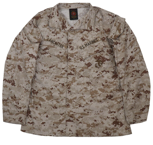 Large Regular - US Marine Corps MCCUU Desert Marpat Blouse Jacket USMC ...