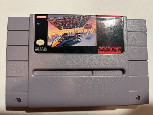 F-Zero SNES Super Nintendo Authentic TESTED Working | eBay