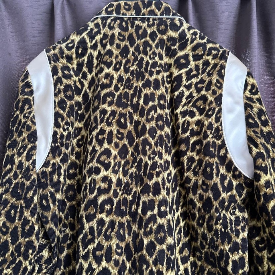 [Good condition] CELINE Eddy period leopard teddy jacket 48 | eBay