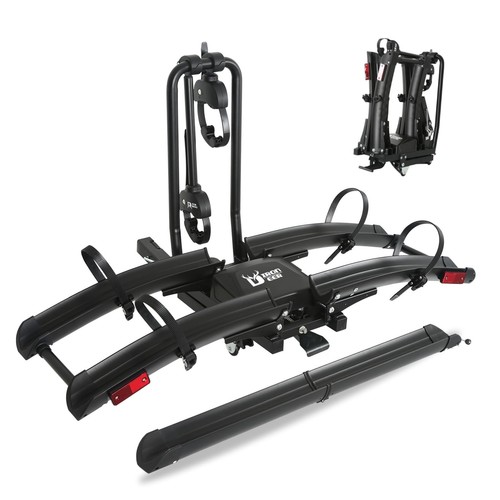Iron Pro EBike Rack with Ramp for 2 E-Bikes, Hitch Bike Rack for Cars ...
