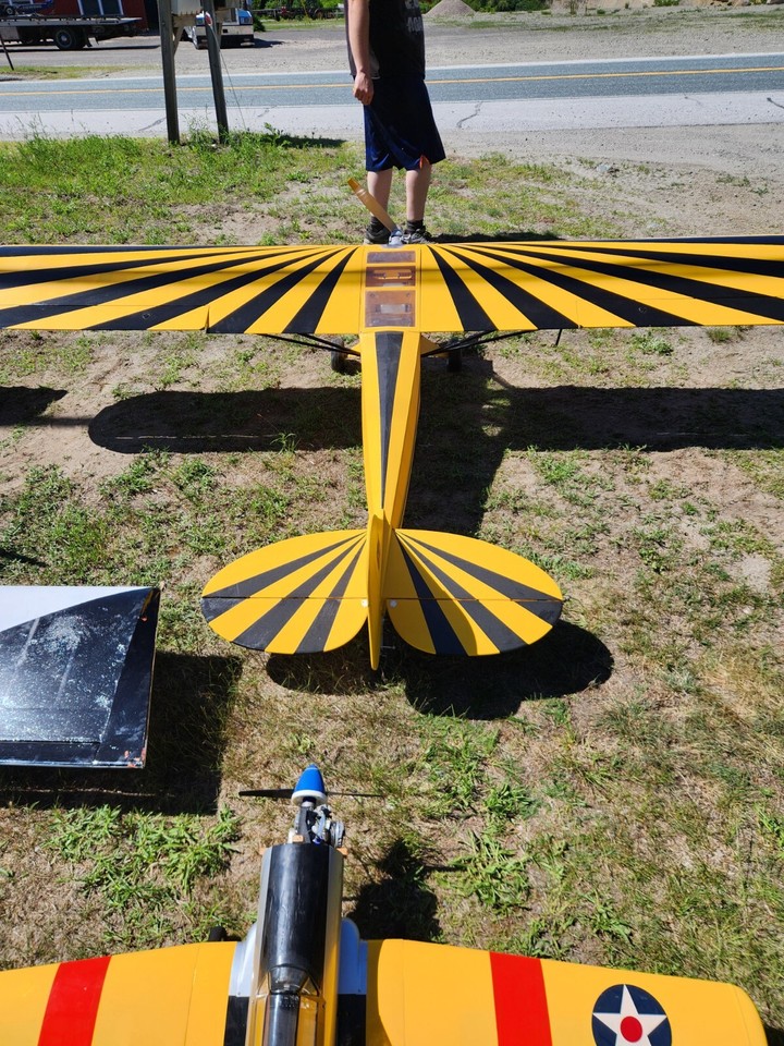 Piper Cub 1/3rd Scale Rc Plane | eBay