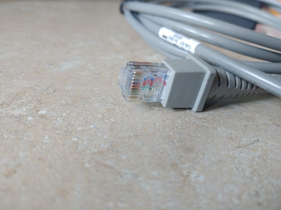 Datalogic 90A051939 COM8 Scanner Cable For Verifone Ruby 2, CI, C18 ...