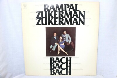 A8 RAMPAL ZUKERMAN TUNNELL- BACH Flute Violin Viola Cello Columbia ...