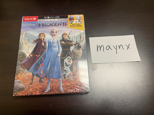 Disney Frozen 2 II Target Exclusive 4K + Blu-ray Limited Edition ...