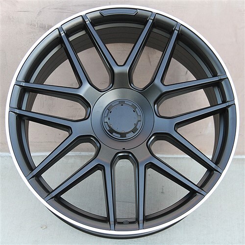 SET(4) 22x10 5x112 BLACK WHEELS FIT BENZ GLS450 GLE350 GL450 ML350 ...