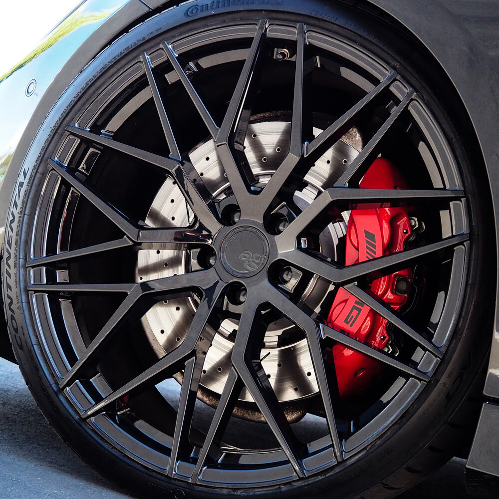 22" Avant Garde M520R Black Forged Concave Wheels Rims Fits BMW G11 G12 ...