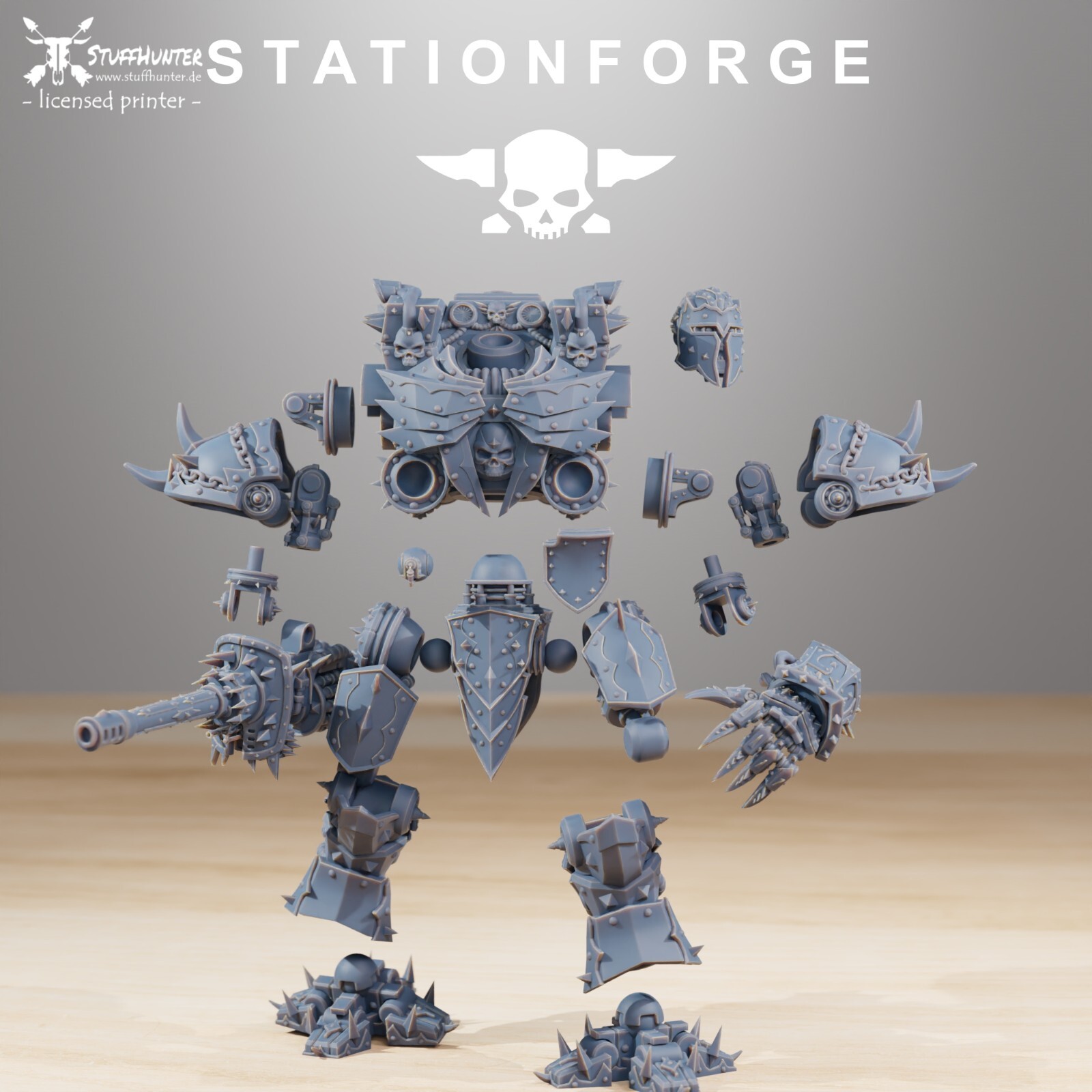 Pythonicus Defender Mk2 - Station Forge - Wargaming Knight Corrupted Chaos Proxy | eBay
