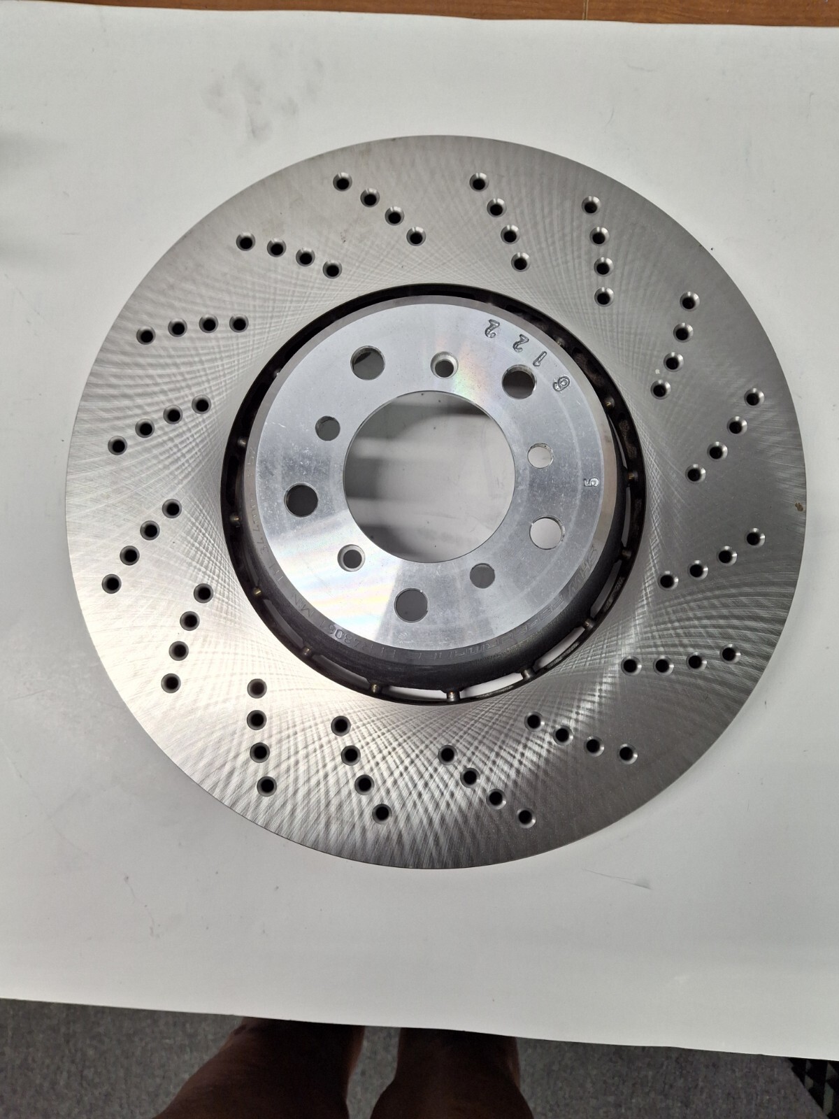 SHW Performance Front Right 374mm BMW Disc Brake Rotor SHW BFR48061 M5 ...