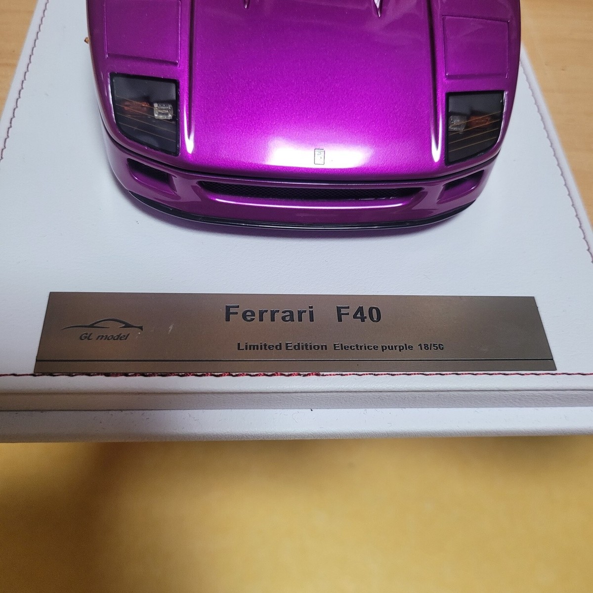 1:18 GL Model Ferrari F40 Purple #18/50PCS Limited Edition 1:18 GL Model Ferrari F40 Purple #18/50PCS Limited Edition