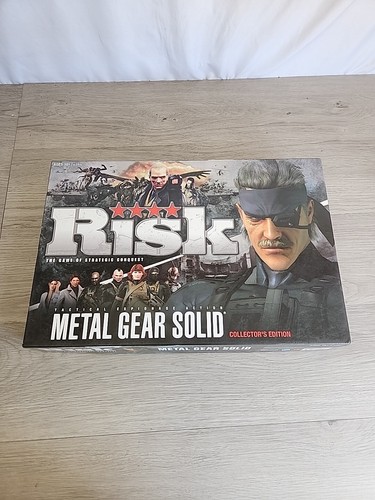 Rare Metal Gear Solid Risk Board Game 2011 - Complete Collectors ...