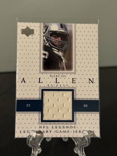 2000 Upper Deck Legends Legendary Game Jersey Marcus Allen #LJ-MA HOF ...