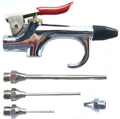 RR-Tool ( 31112 ) Air Blow Gun Kit with 5 Interchangeable Nozzles Air ...