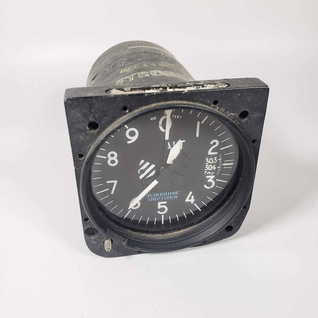 Aerosonic Altimeter Pressure Altitude Reporting -1000 27000’ TSO-C10b ...