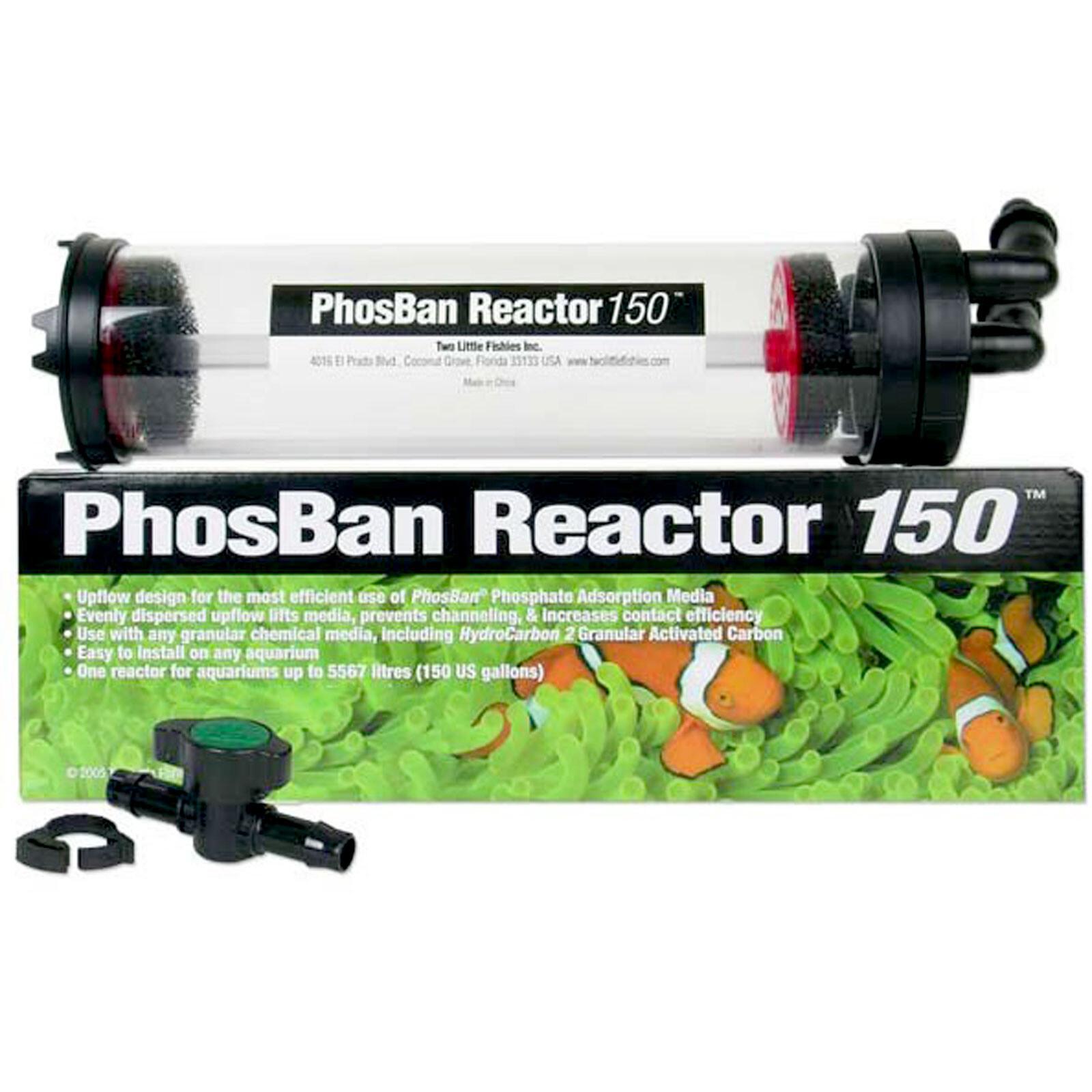 Two Little Fishies PhosBan Reactor 150 Versatile Media Reactor for ...