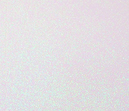 A4 Glitter Paper WHITE Iridescent Sparkly Soft Touch Non Shed Thick ...