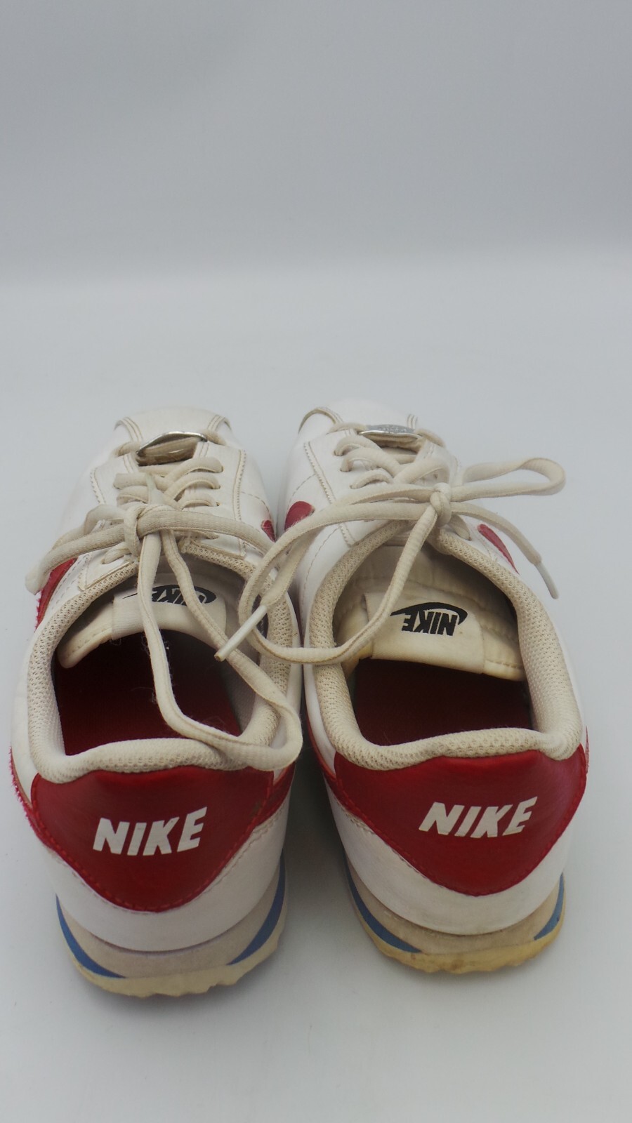 Rare Nike Cortez ‘72 Shoes Forrest Gump White Red Blue 2018 us size 6Y ...