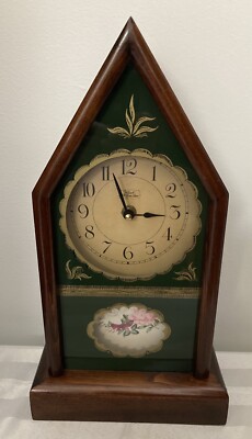 Wood Wuersch Fall River Mass Steeple Clock Working & Keeps Time ...