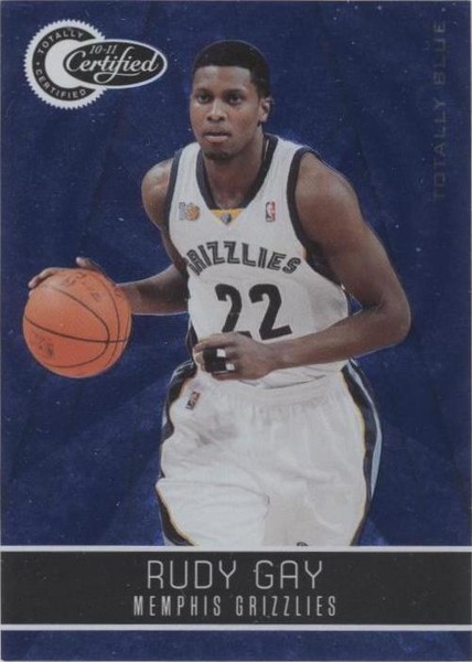 2010-11 Totally Certified - Totally Blue #37 Rudy Gay /299 for sale ...