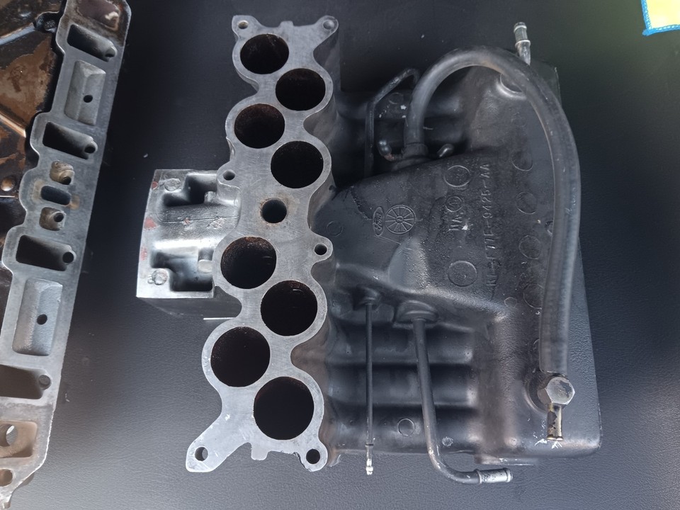 1986-1995 Ford Mustang GT40 Intake Manifold 5.0 302 Black Upper&Lower ...