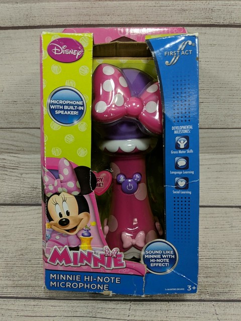 First Act Discovery Minnie Mouse Microphone for sale online | eBay