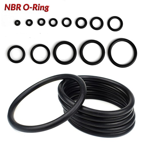Metric Size O-Rings 5.7mm Cross Section O Rings NBR Nitrile Rubber 20 ...