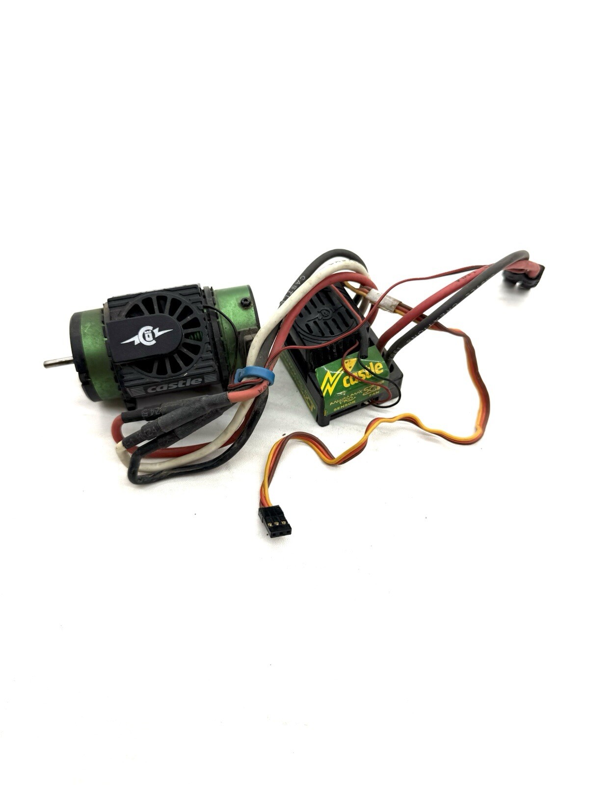 Castle Creations Mamba Max Pro Sct Brushless Sensored ESC Motor 1/10 ...