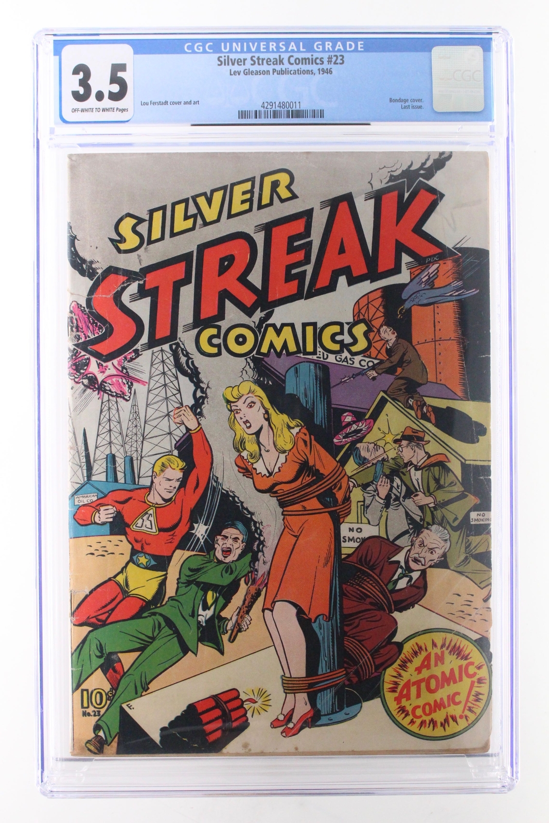 Silver Streak Comics #23 - Lev Gleason Publications 1946 CGC 3.5 ...