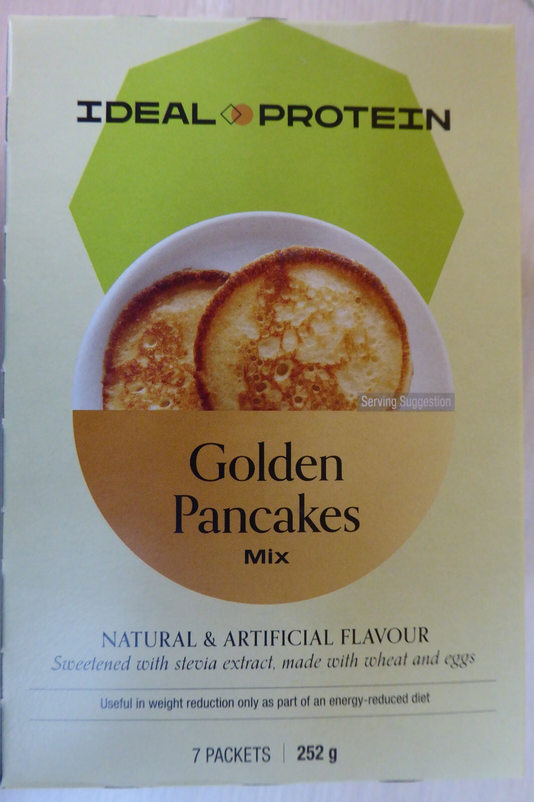 IDEAL PROTEIN GOLDEN PANCAKE MIX (1 BOX OF 7 packets) | eBay