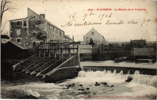 CPA St.Simeon Le Moulin de la Vacherie FRANCE (1301676) | eBay