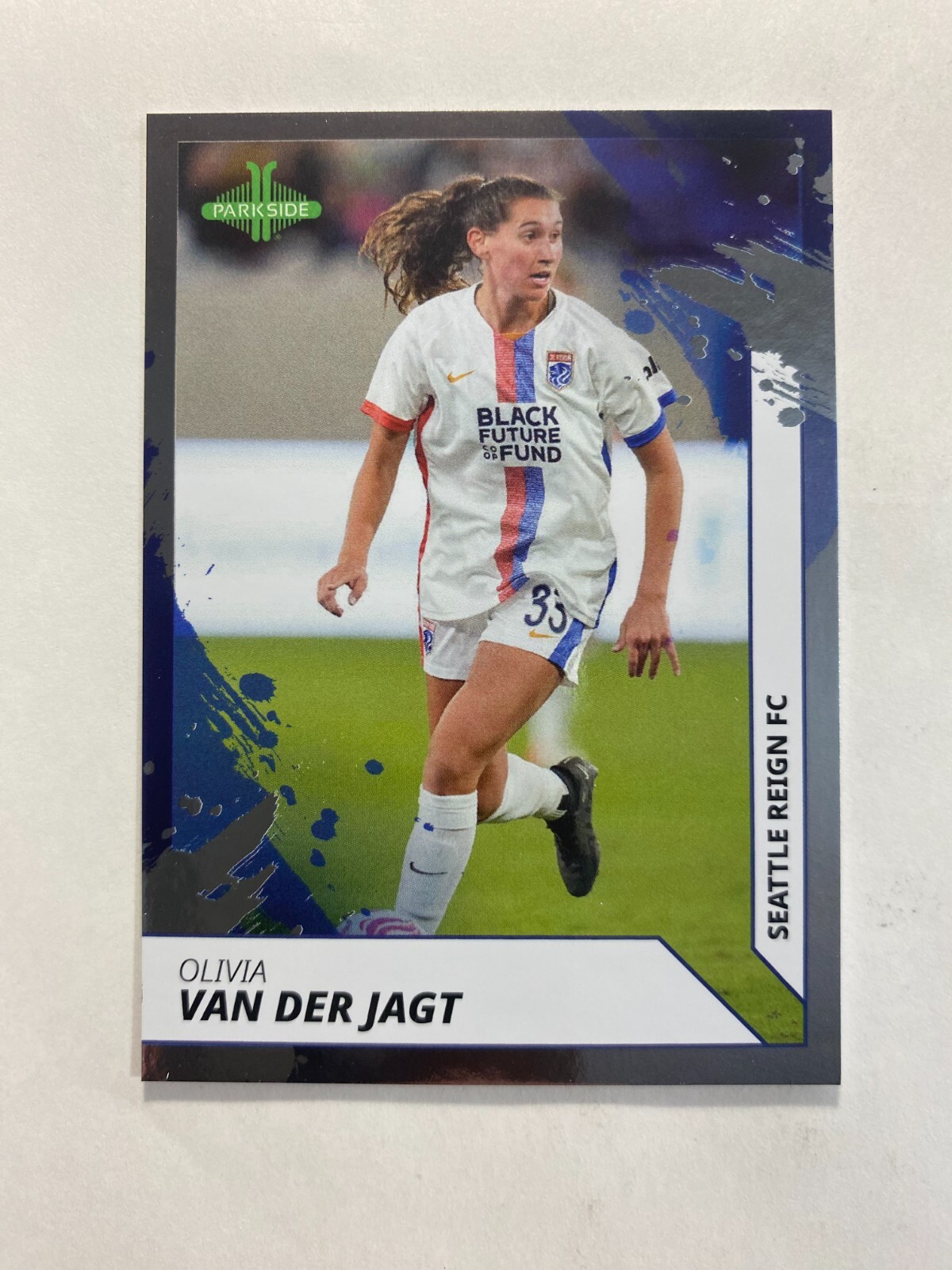 Olivia Van der Jagt 2024 Seattle Reign FC #128 Parkside Vol. 1 NWSL ...
