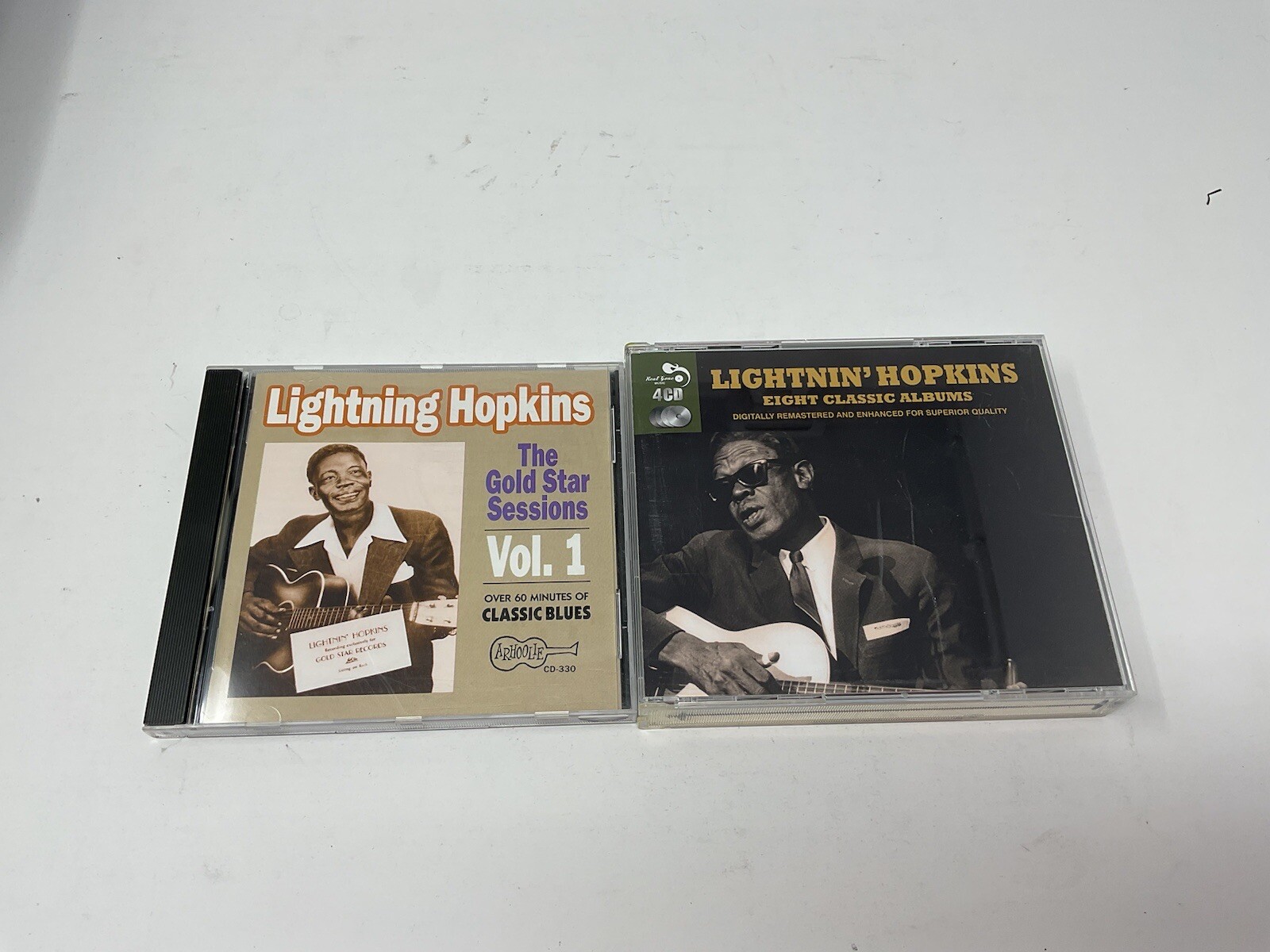 Lightnin' Hopkins CD Lot: Real Gone Music 8 Classic Albums, Gold Star ...