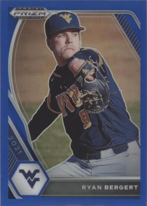2021 Panini Prizm Draft Picks - Ryan Bergert #PDP190 Blue Prizm (RC ...