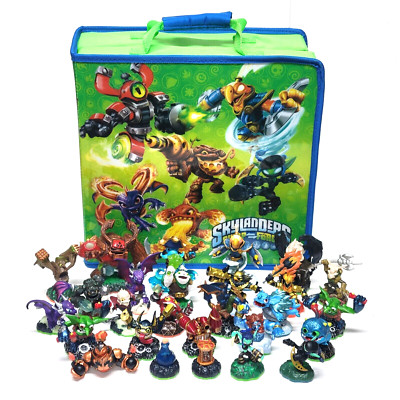 Skylanders Swap Force Lot 26 Complete Figures w/ Green Carry Case Video ...